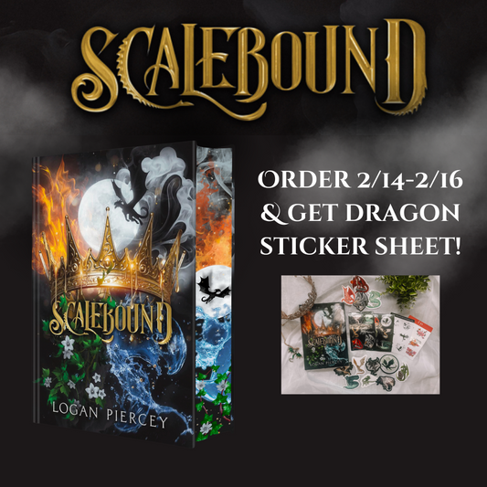 PRE-ORDER SHIPPING UPDATES SCALEBOUND – Logan Piercey Writes